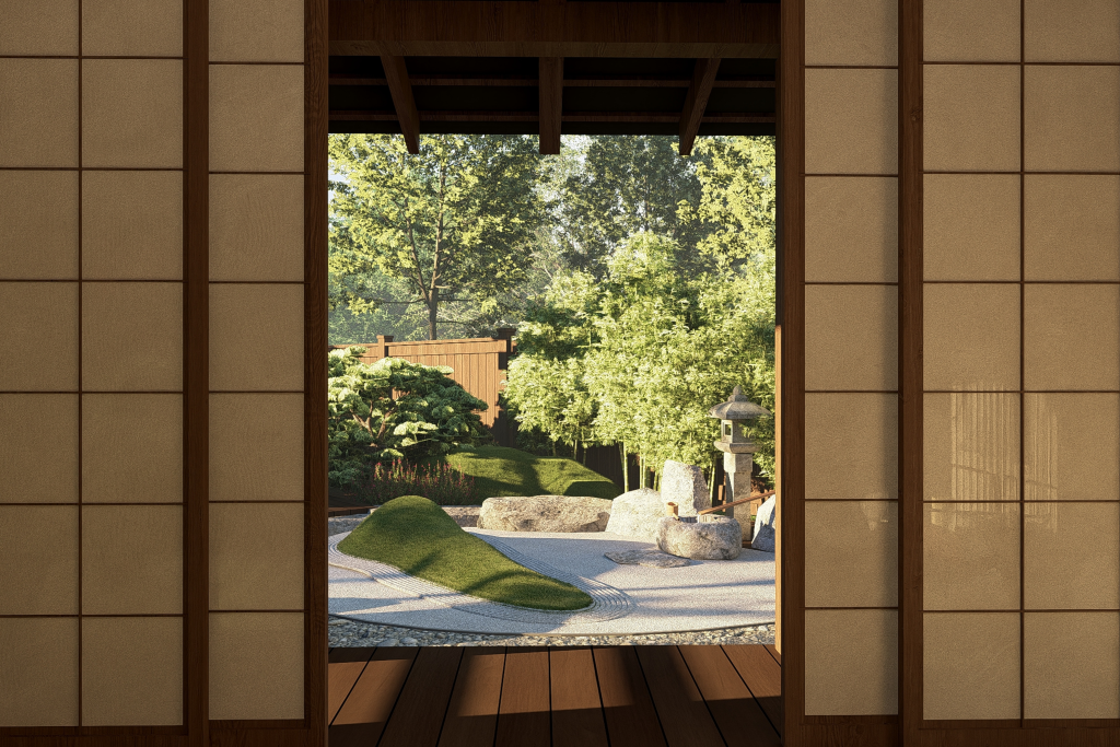 A Tranquil Japanese-Inspired Garden Retreat